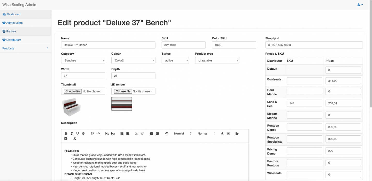 Deck Designer 2D Product Configurator - 3D Product Configurator - Simplio3D Takes Ecommerce to ...