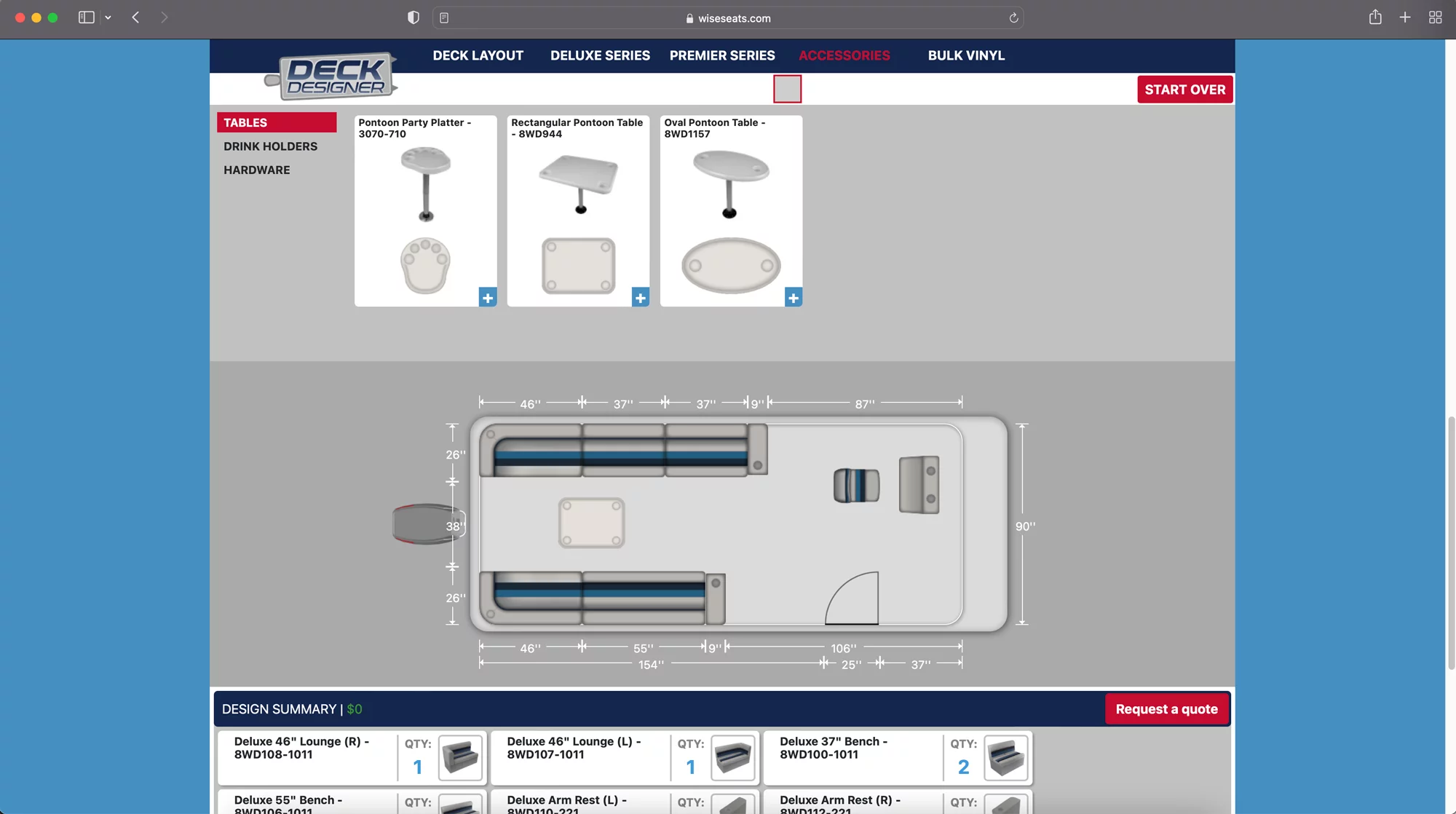 Deck Designer 2D Product Configurator - 3D Product Configurator ...