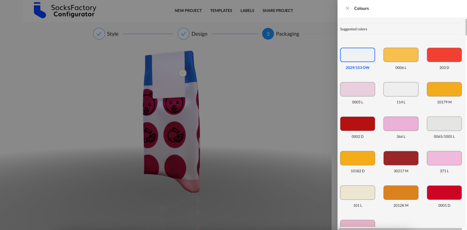 CASE STUDY: Design Your Own Socks in 3D - 3D Product Configurator ...
