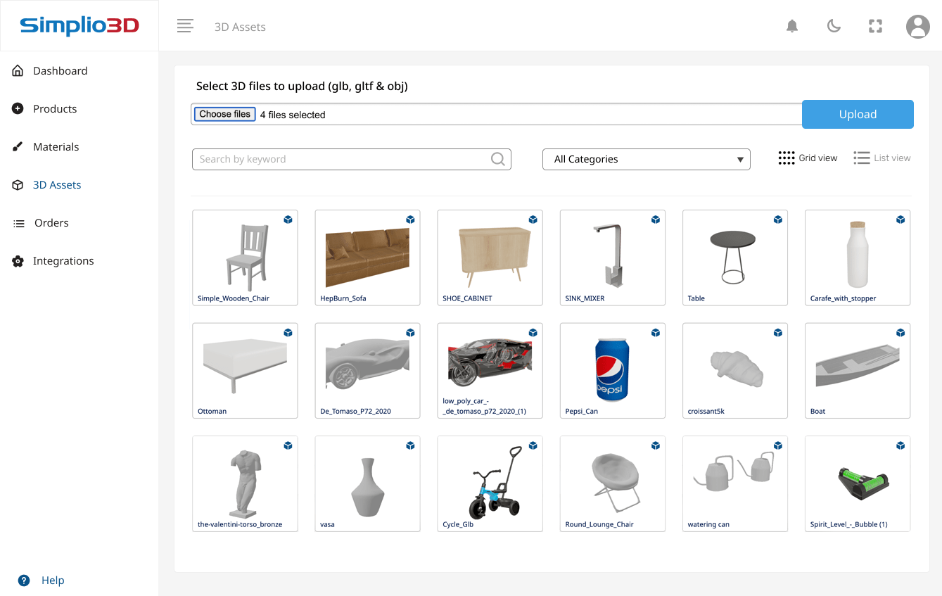 Key Features | Product Configurators | Simplio3D