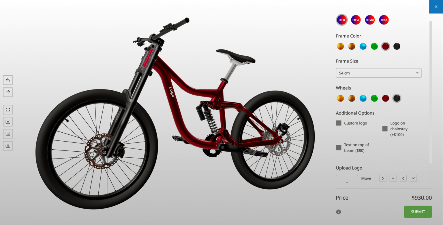 3D Bike Configurator - Simplio3D
