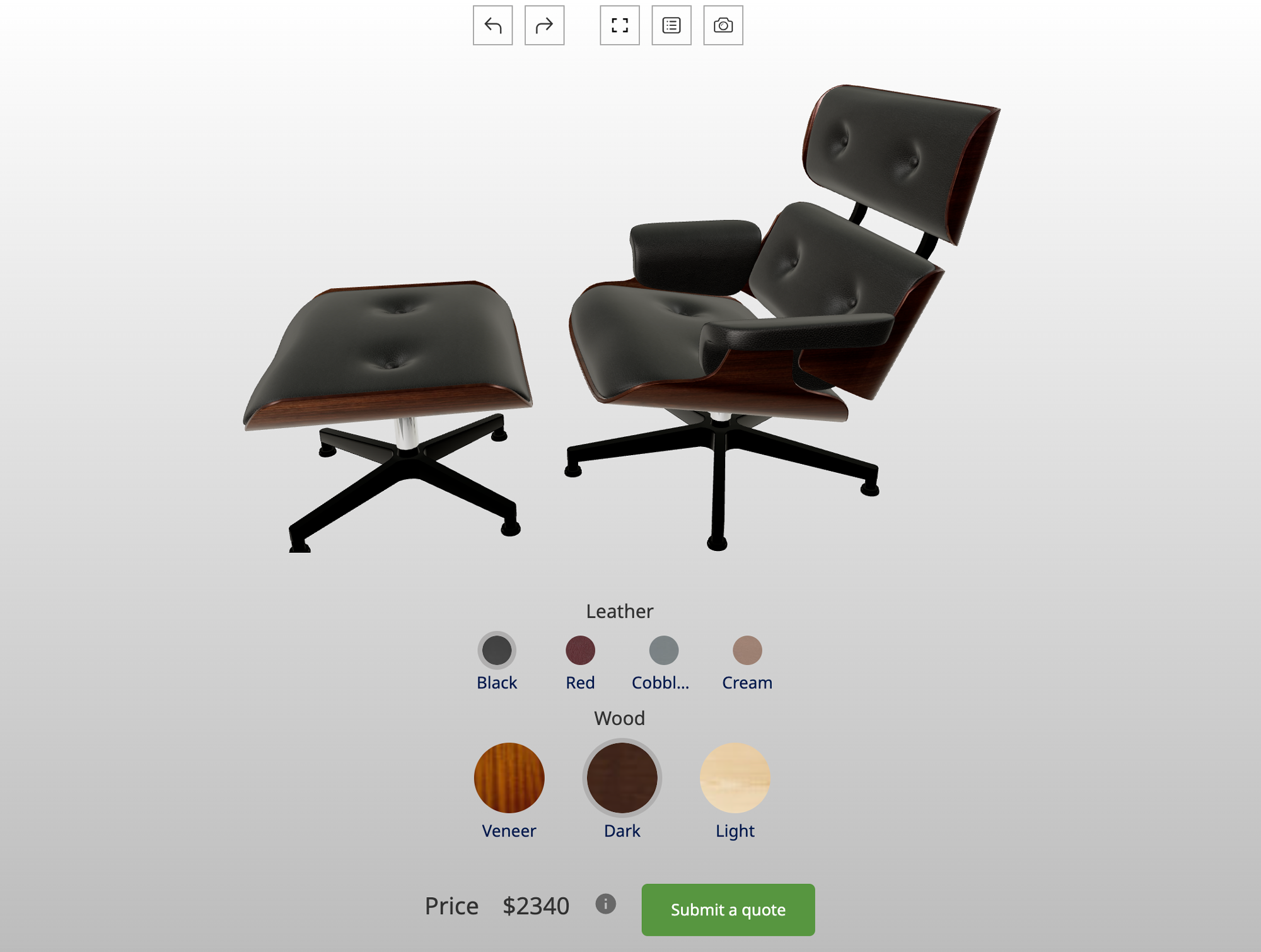 3D конфигуратор на мебели - Simplio3D